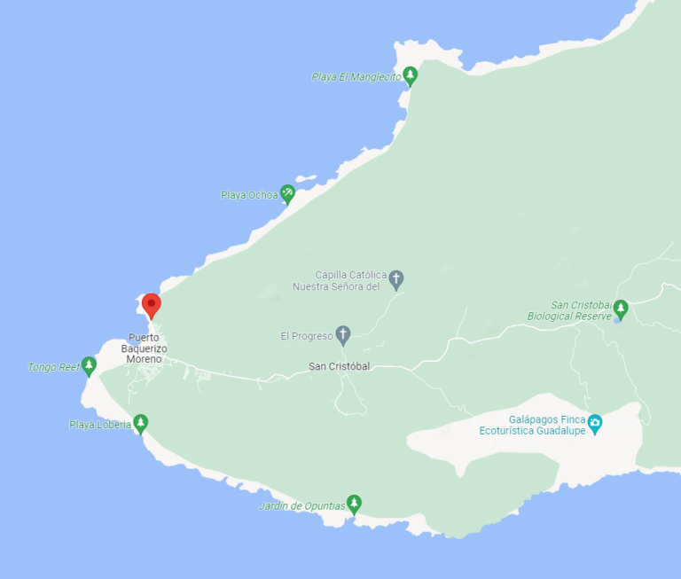 San Cristobal station (Galapagos) – Svom